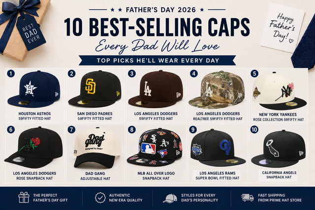 Best Father's Day Hats 2026 | 10 Best-Selling New Era Hats for Dad