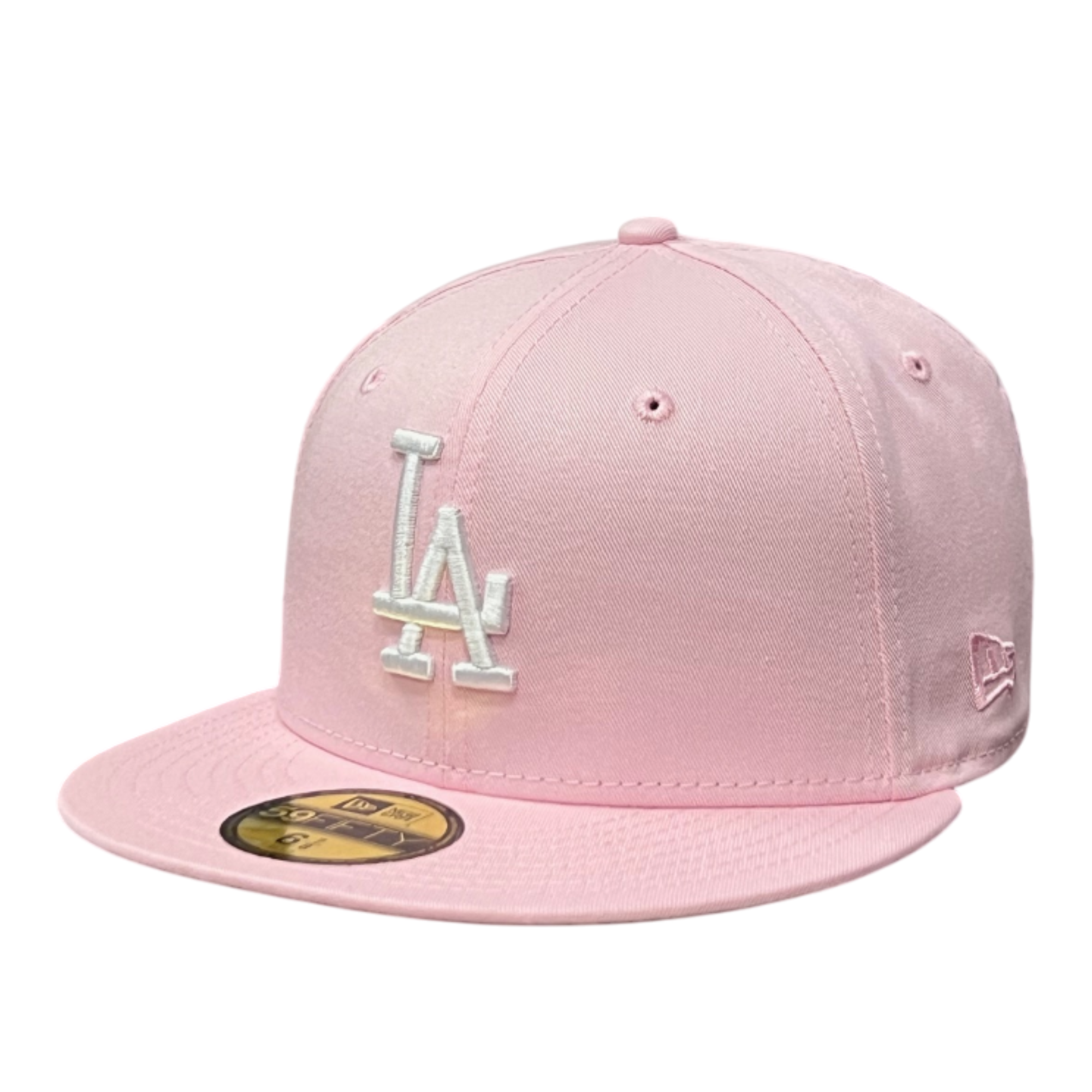 New Era Los Angeles Dodgers LA Pink White 59FIFTY Fitted Hat