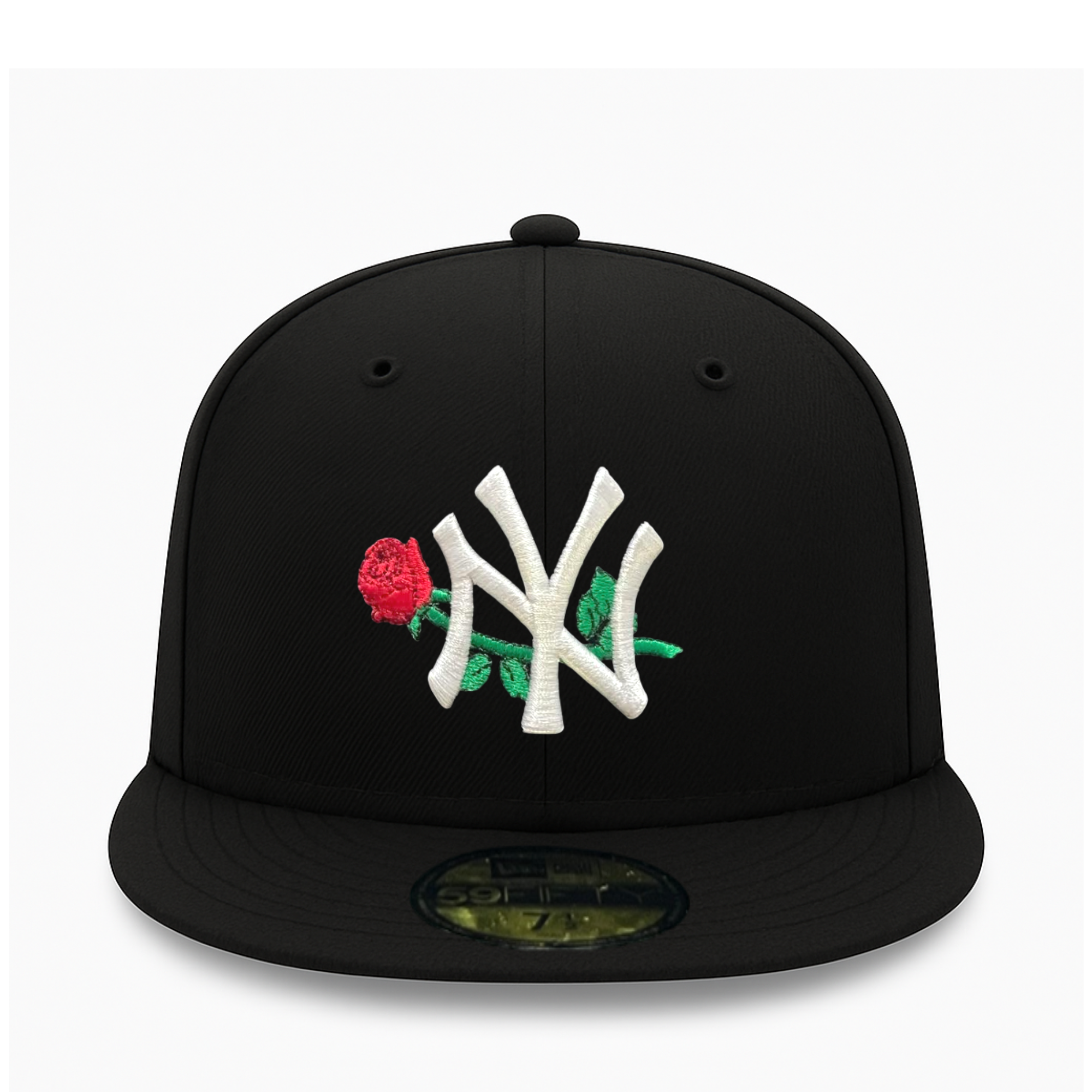 New Era New York Yankees Black Rose Thorn 59FIFTY Fitted Hat